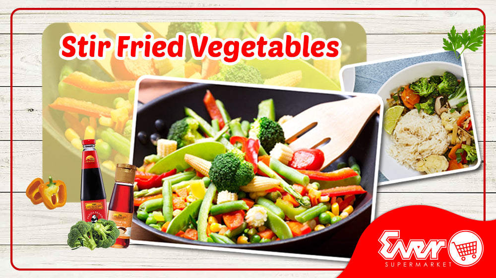 Lee Kum Kee Panda Oyster Sauce Stir Fried Vegetable