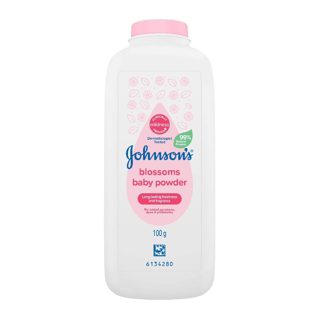 Johnsons Baby Powder Pink Blossoms 100g – Ever Supermarket