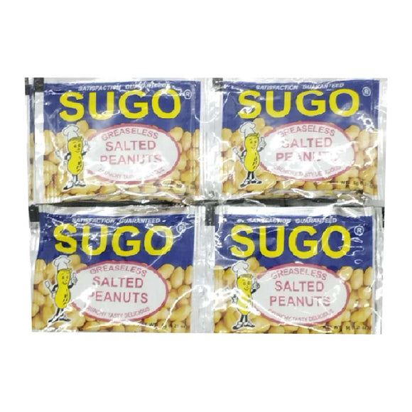 Sugo Greaseless Salted Peanuts 10x10g