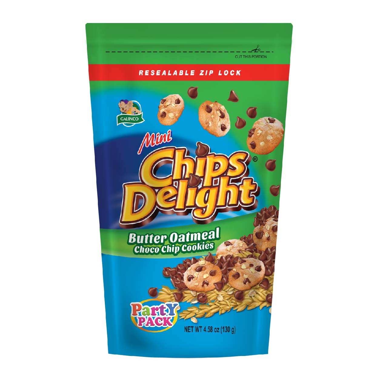 Chips Delight Mini Butter Oatmeal Chocolate Chip Cookies 130g – Ever ...