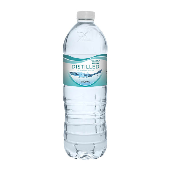 Nature's Spring Distilled Drinking Water 1L