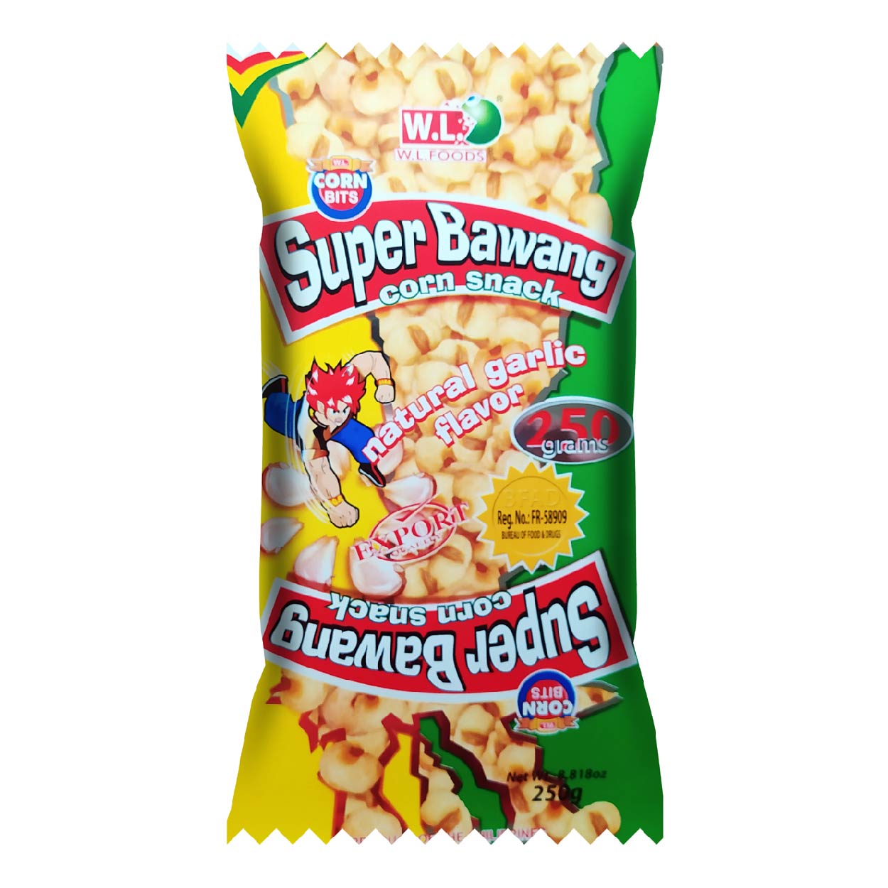 Super Bawang Corn Snack Natural Garlic 250g – Ever Supermarket