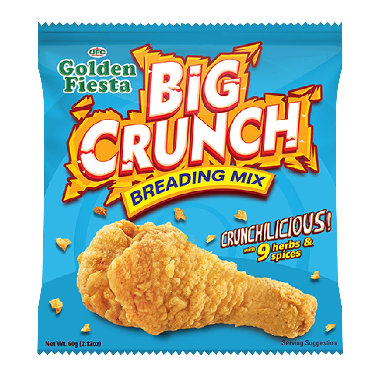 UFC Golden Fiesta Big Crunch Breading Mix 60g – Ever Supermarket