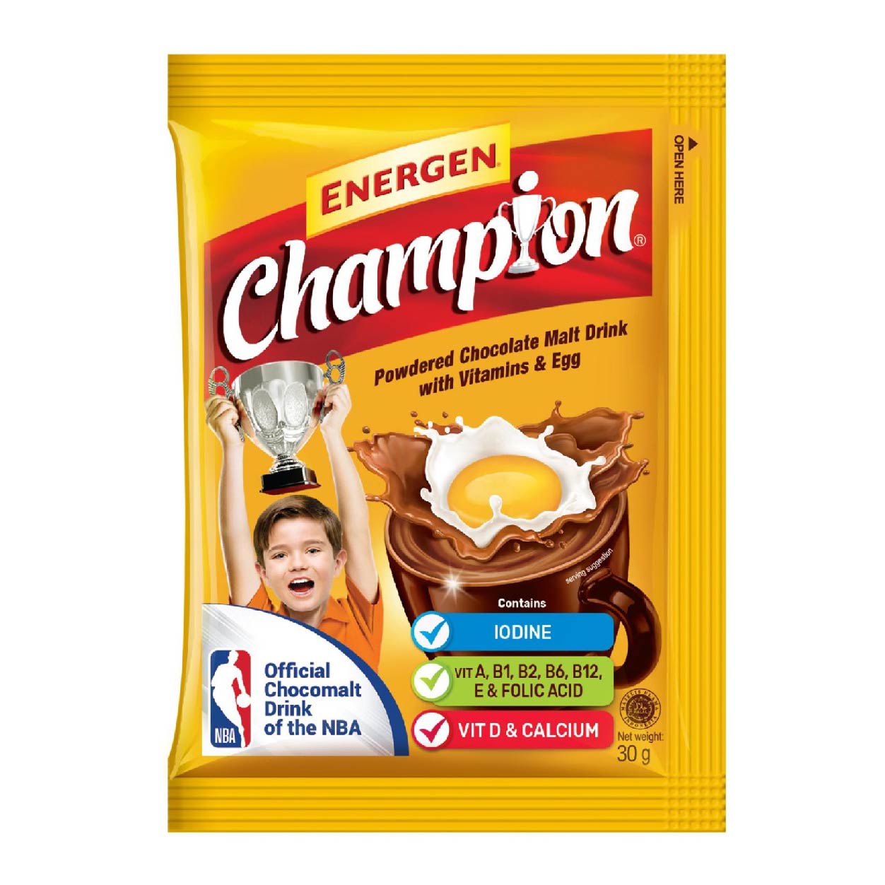Energen Champion Powdered Chocolate Malt Drink 30g – Ever Supermarket