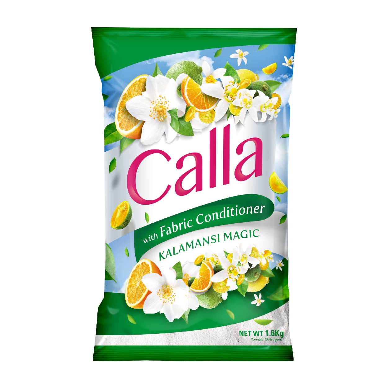 Calla Detergent Powder with Fabric Conditioner Kalamansi 1.6kg – Ever ...