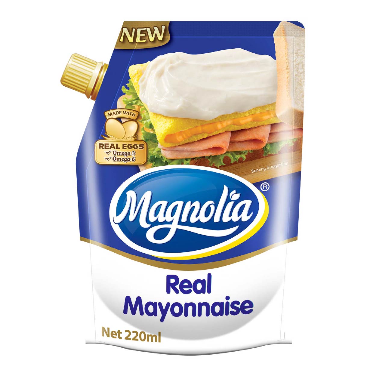 Magnolia Real Mayonnaise Resealable Pouch 220ml – Ever Supermarket