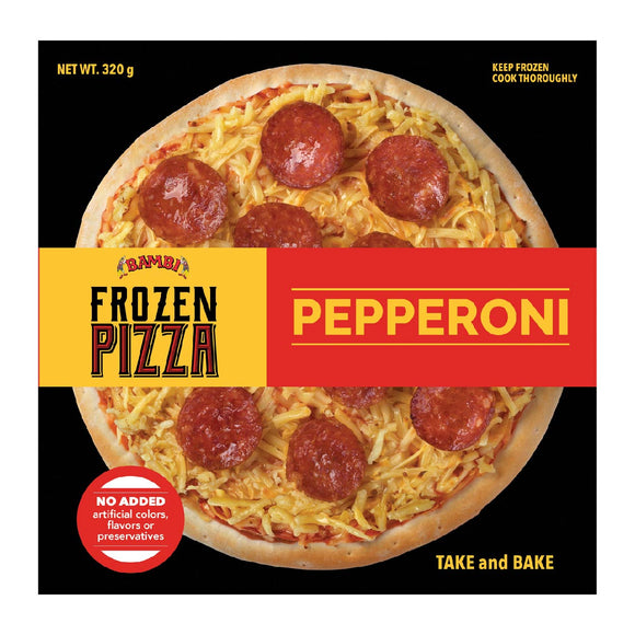 Bambi Frozen Pizza Pepperoni 320g