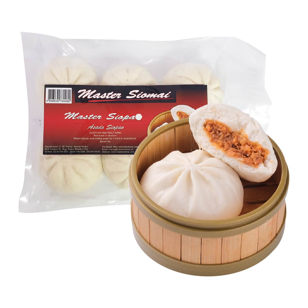Master Siomai Siopao Asado 6s 420g – Ever Supermarket