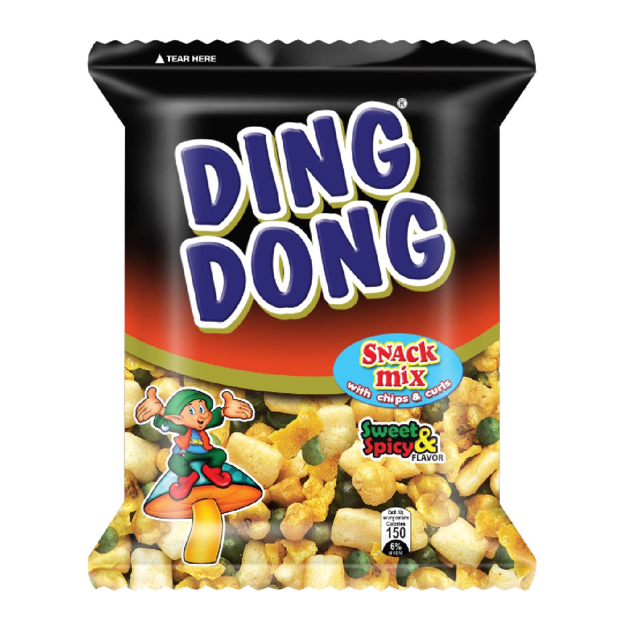 Ding-Dong Snack Mix Sweet & Spicy Flavor 95g – Ever Supermarket