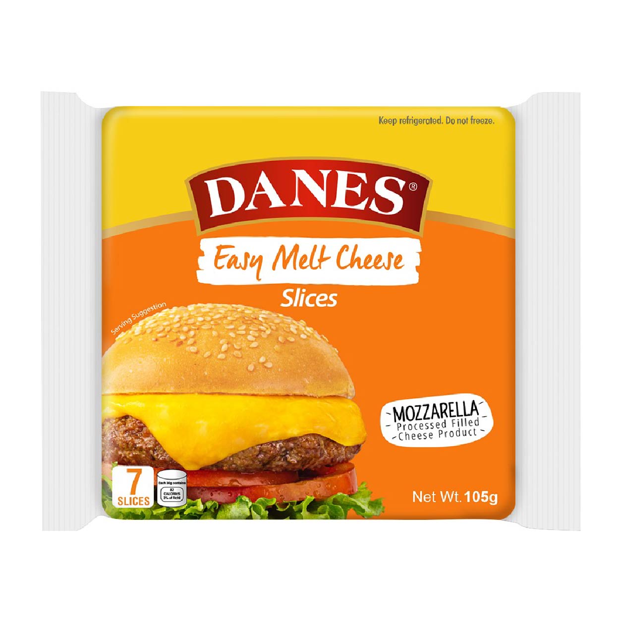 Danes Easy Melt Cheese Slices 105g – Ever Supermarket