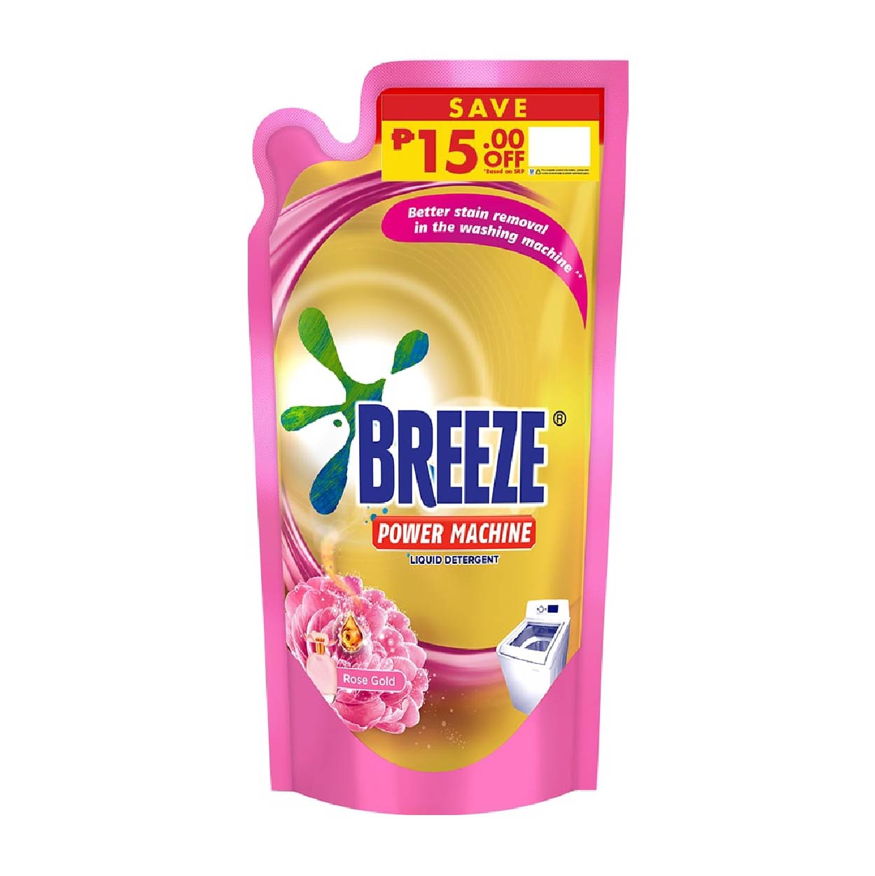 Breeze Power Machine Liquid Detergent Rose Gold 650g SAVE – Ever ...
