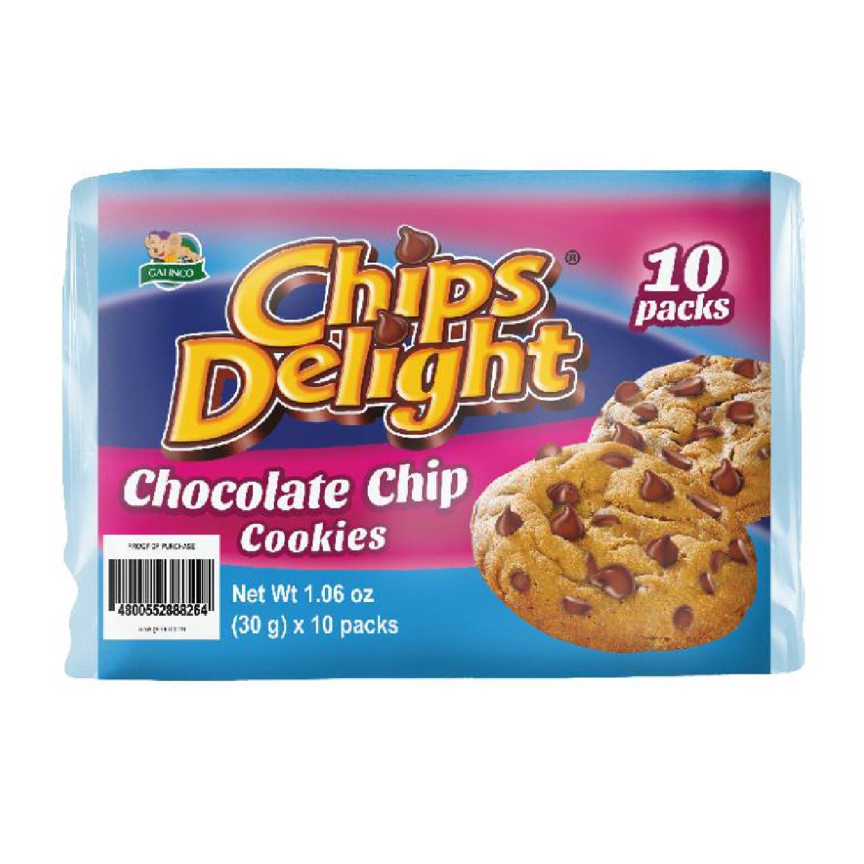 Chips Delight Chocolate Chip Cookies 10x30g – Ever Supermarket
