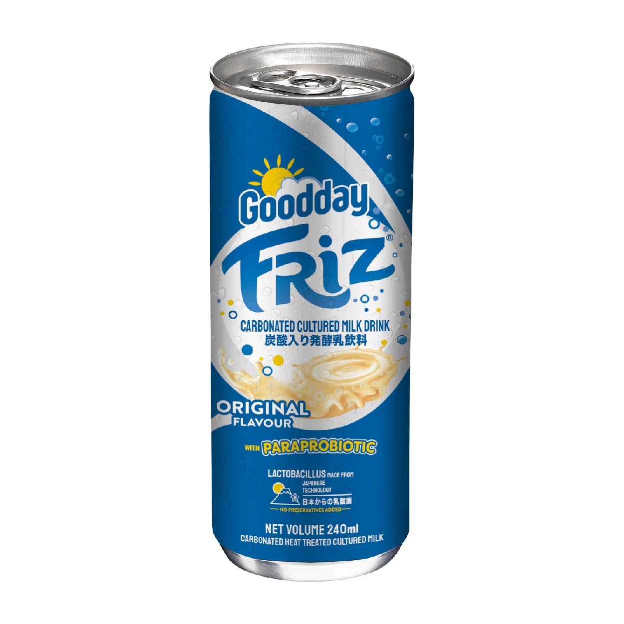 Goodday Friz Original Flavour Carbonated Cultured Milk Drink240ml ...