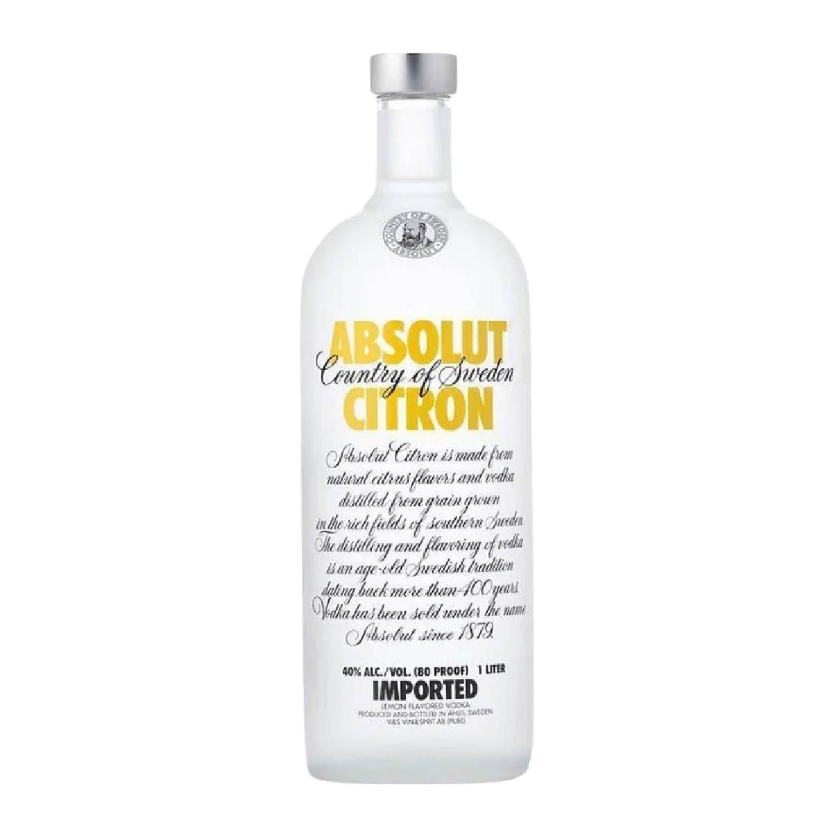 Absolut Citron Lemon Flavored Vodka 1L – Ever Supermarket