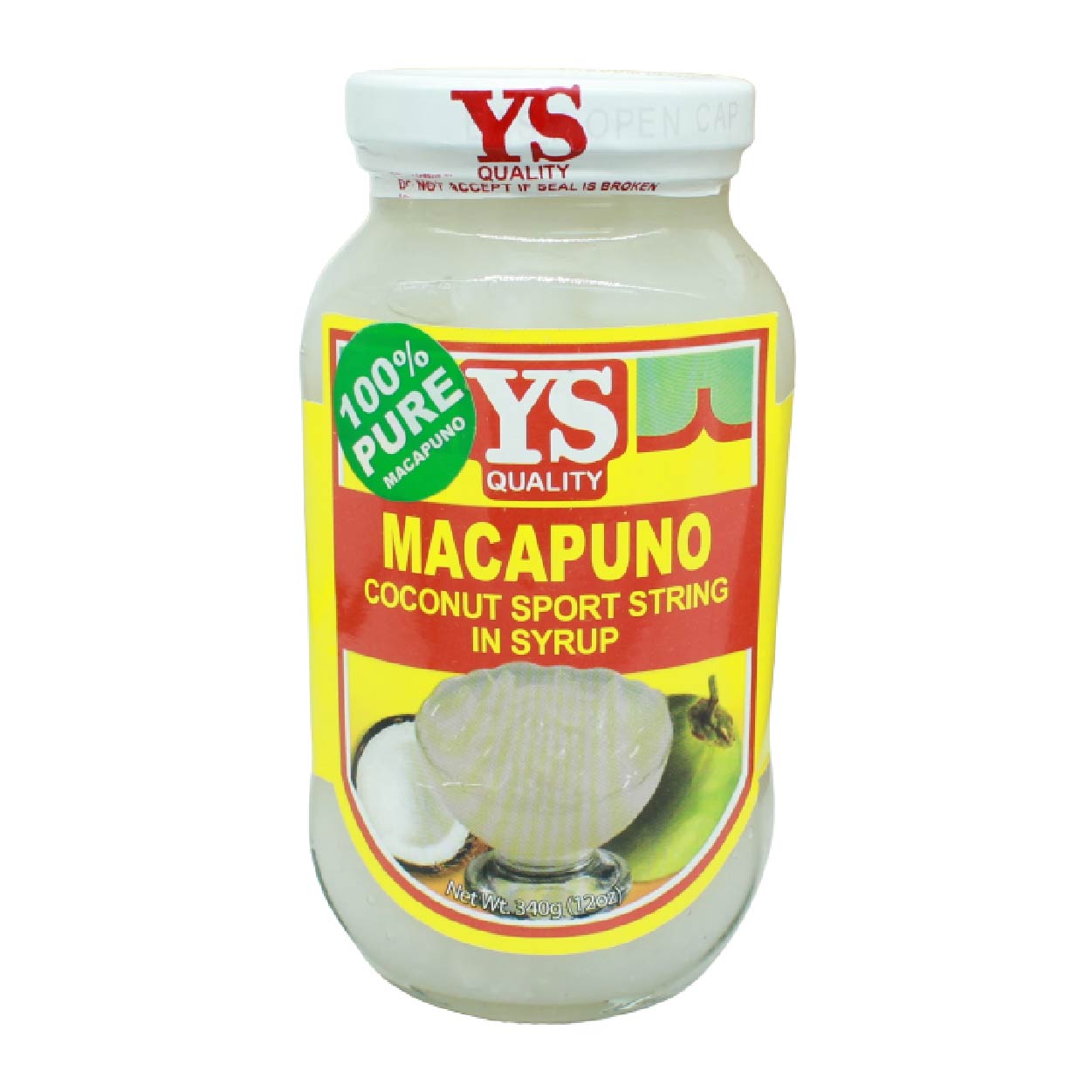 YS Macapuno Coconut Sport String in Syrup Pure 340g – Ever Supermarket
