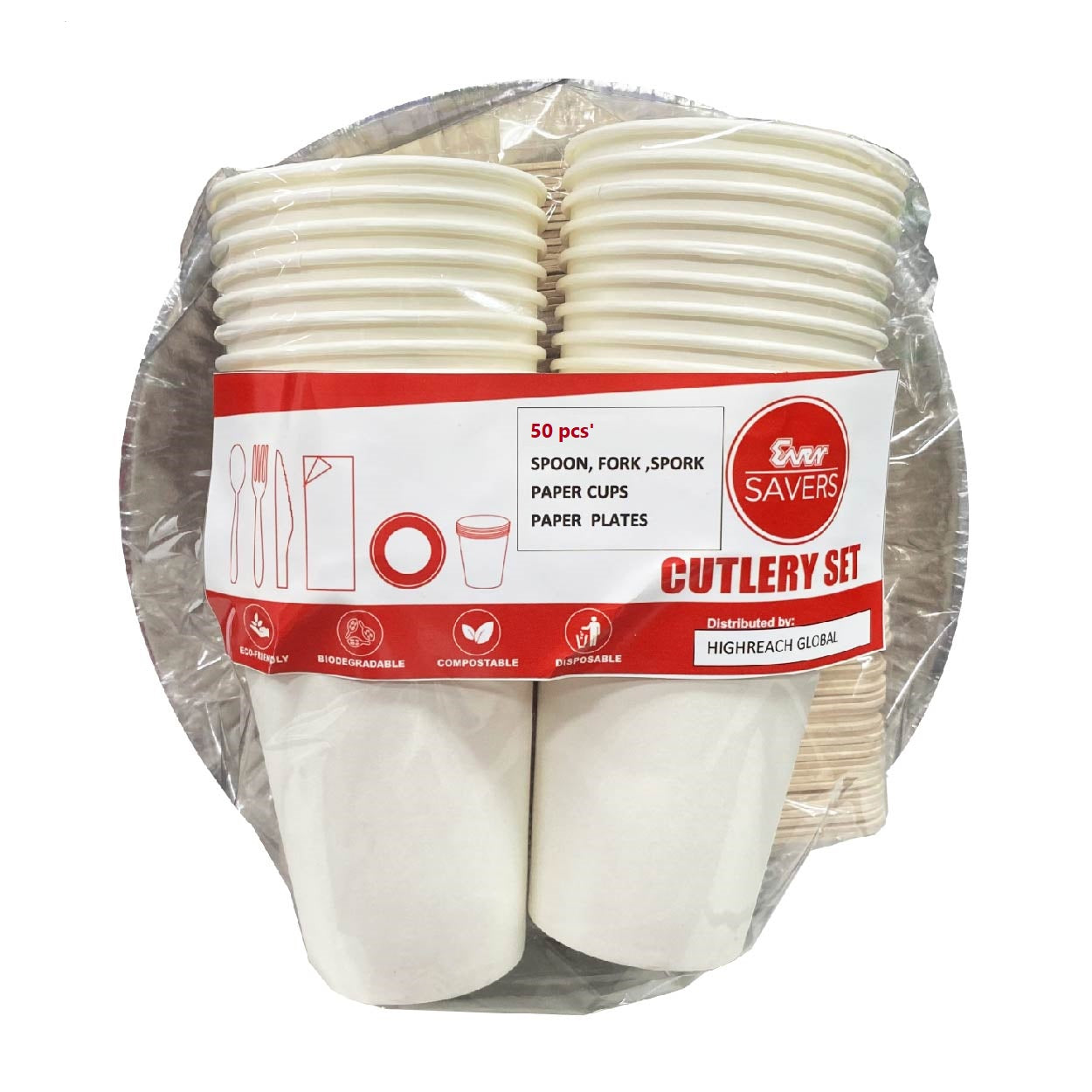 Ever Savers Disposable Wooden Tableware & Cutlery Set 50s – Ever ...