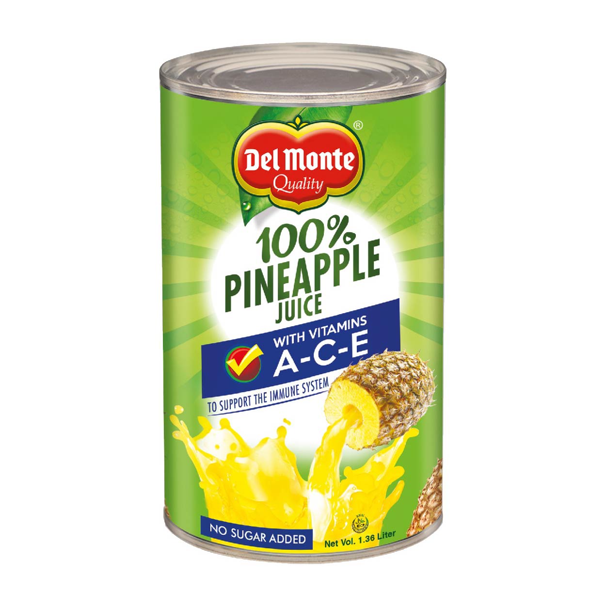 Del Monte 100% Pineapple Juice with ACE 1.36L – Ever Supermarket