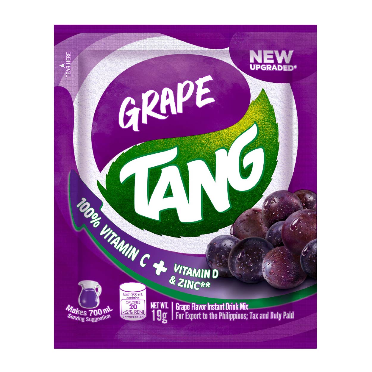 Tang Grape Flavor Instant Drink Mix 19g – Ever Supermarket