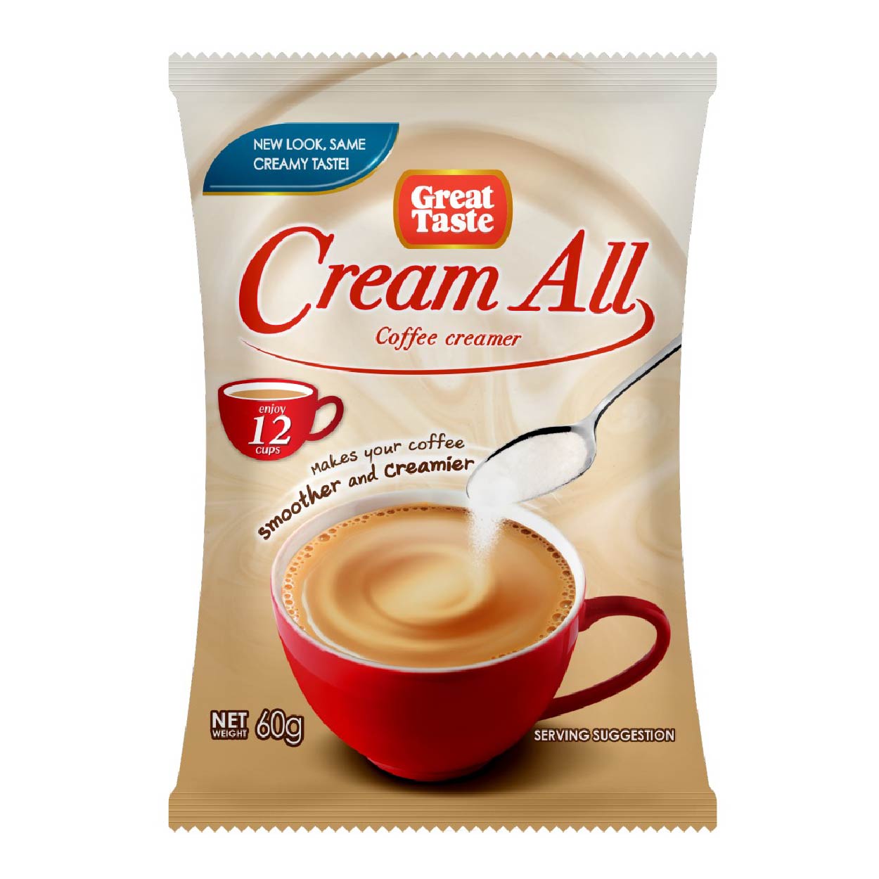 Great Taste Cream All Coffee Creamer 60g – Ever Supermarket