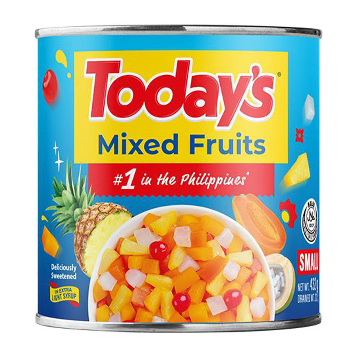 Today's Mixed Fruit Cocktail in Extra Light Syrup 1.5 432g – Ever ...