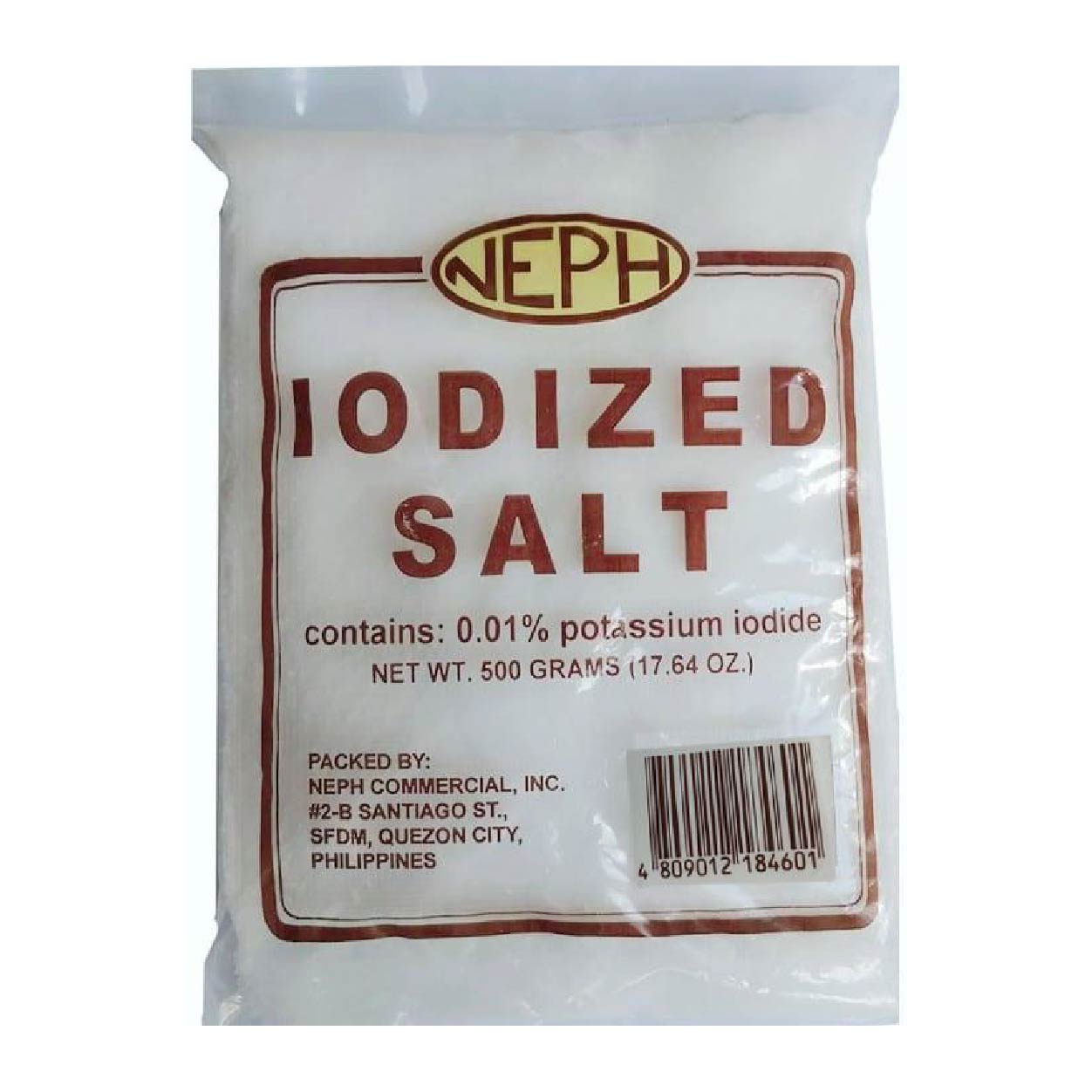 Neph Iodized Salt 500g – Ever Supermarket