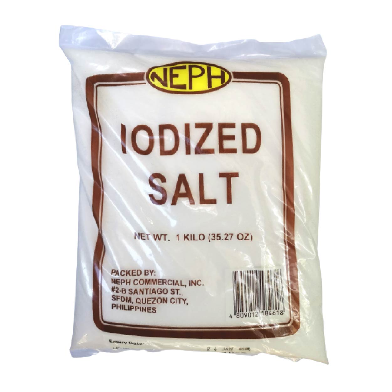 Neph Iodized Salt 1kg – Ever Supermarket