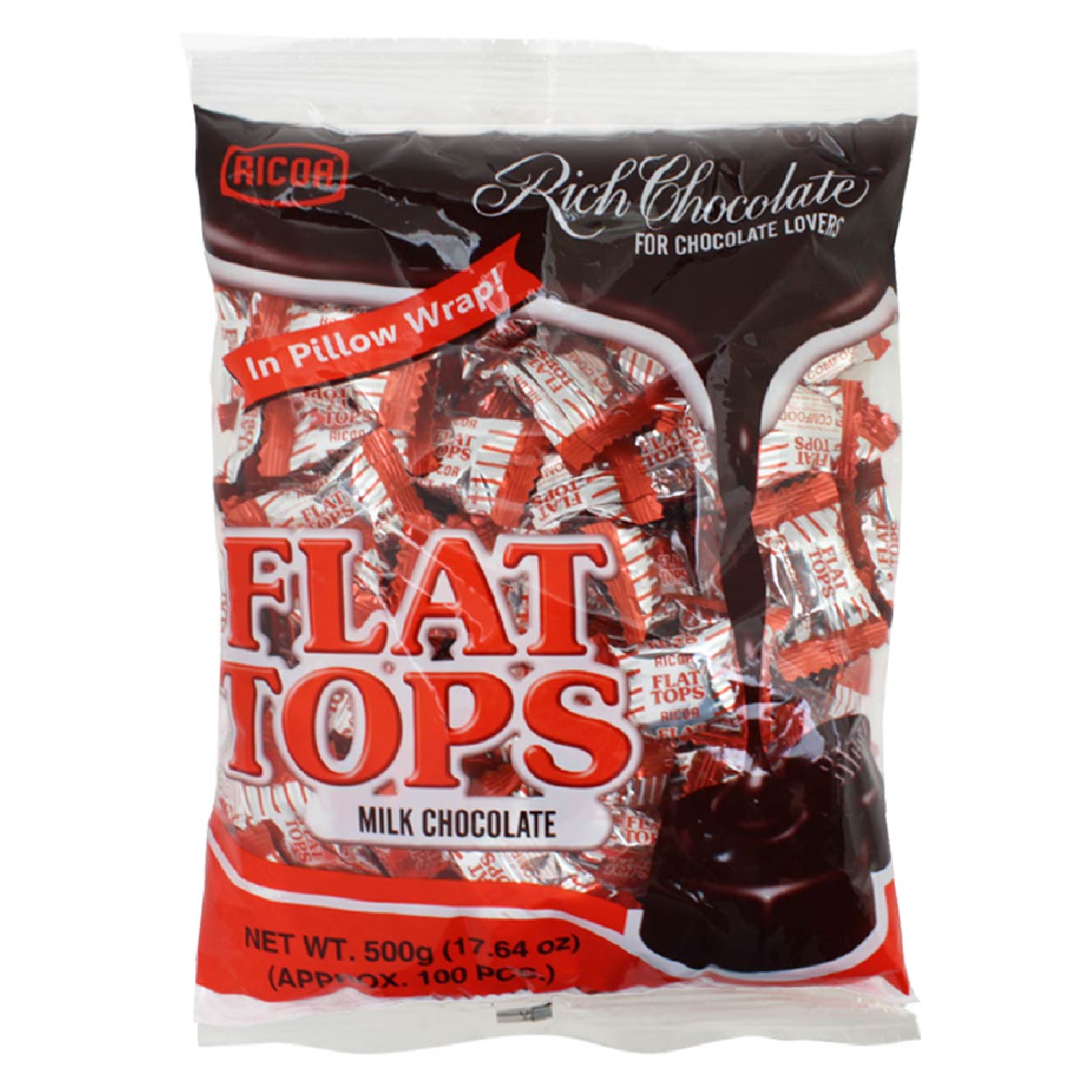 Ricoa Flat Tops Milk Chocolate 100s – Ever Supermarket