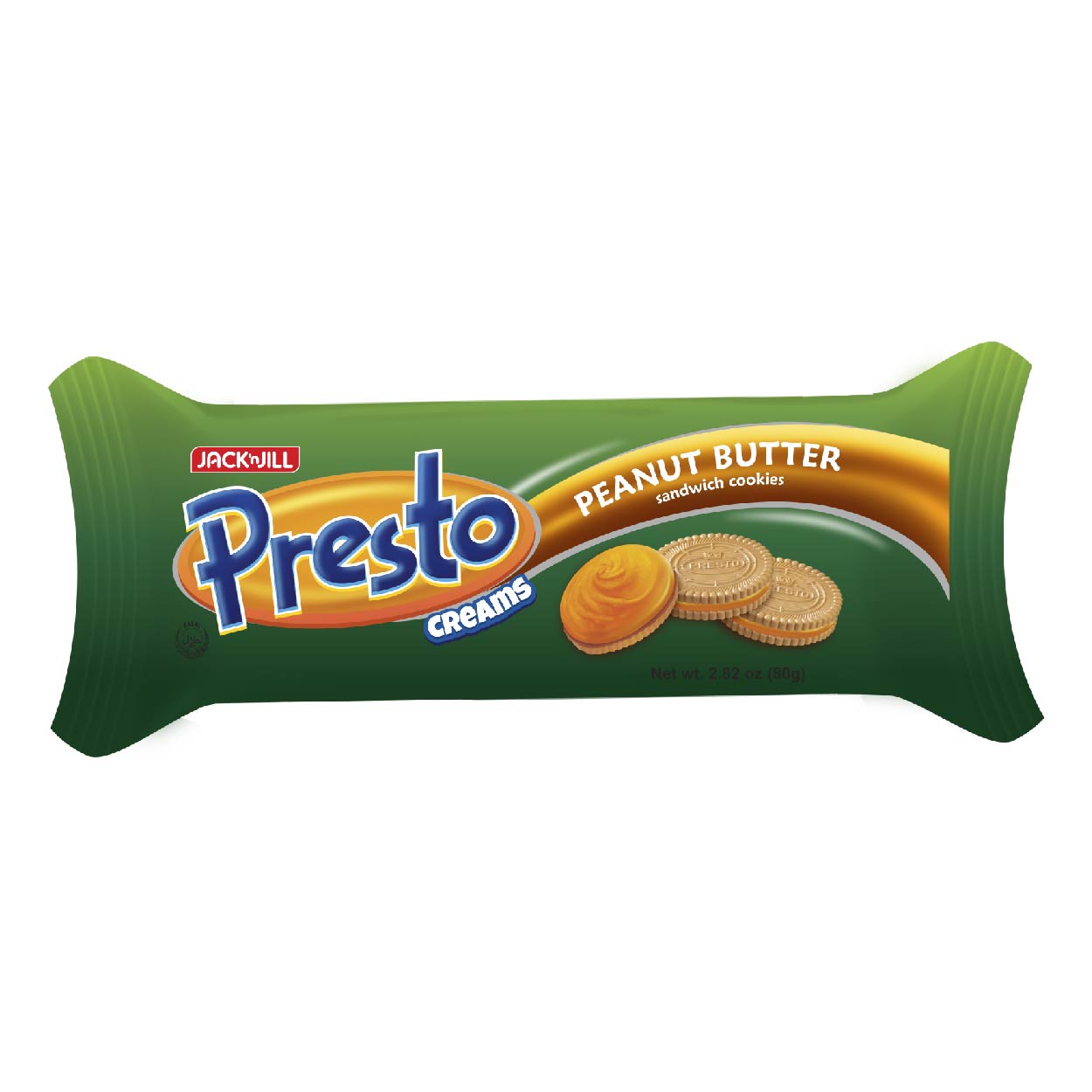 Presto Creams Peanut Butter Sandwich Cookies 80g – Ever Supermarket