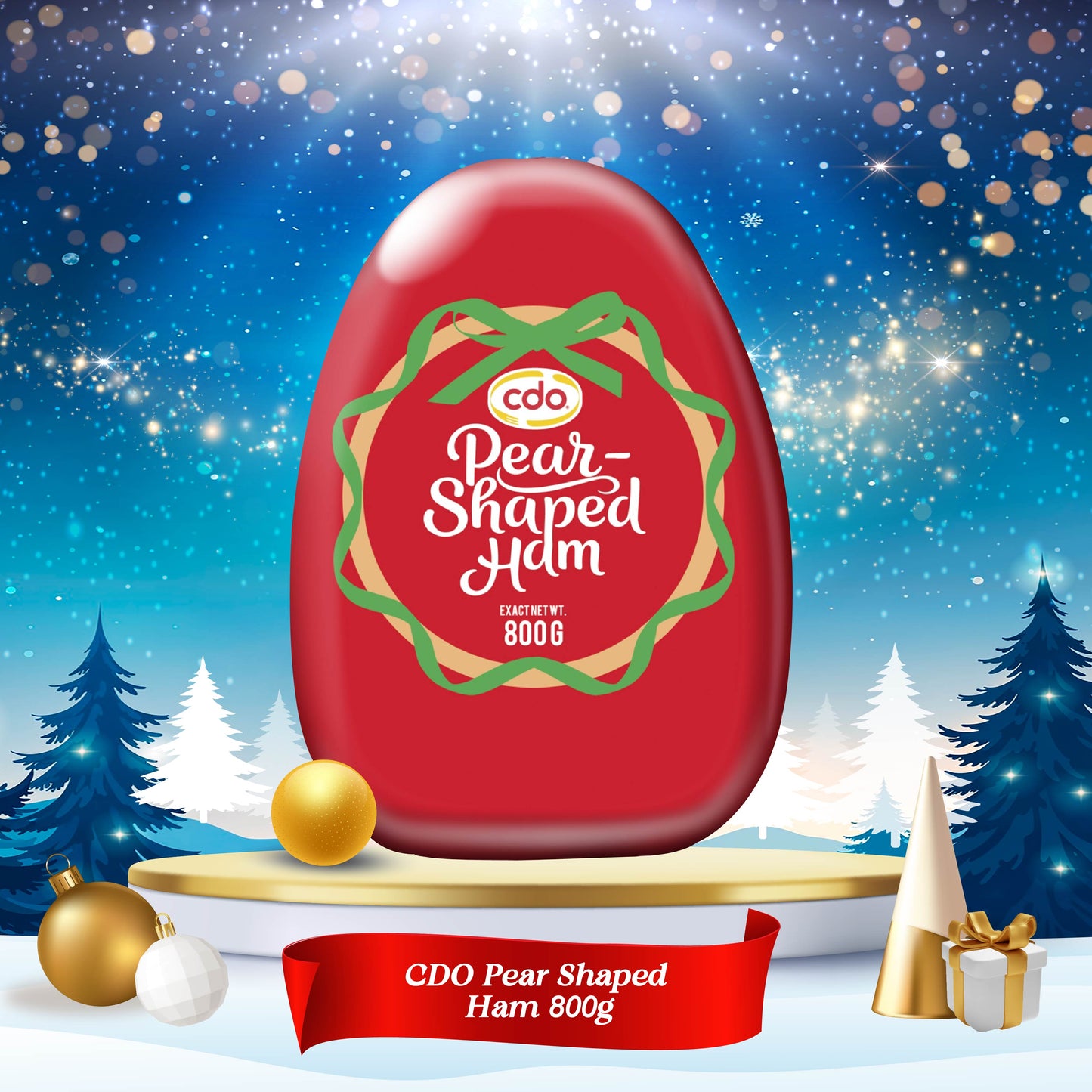 CDO Pear-Shaped Ham 800g – Ever Supermarket