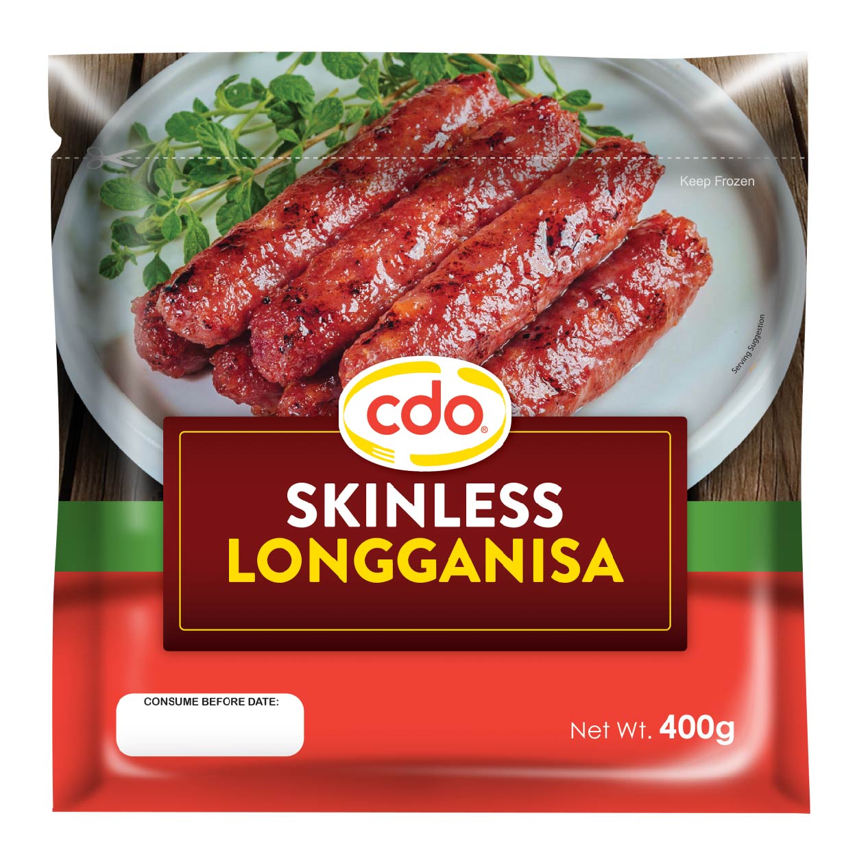 CDO Pork Skinless Longganisa 400g – Ever Supermarket
