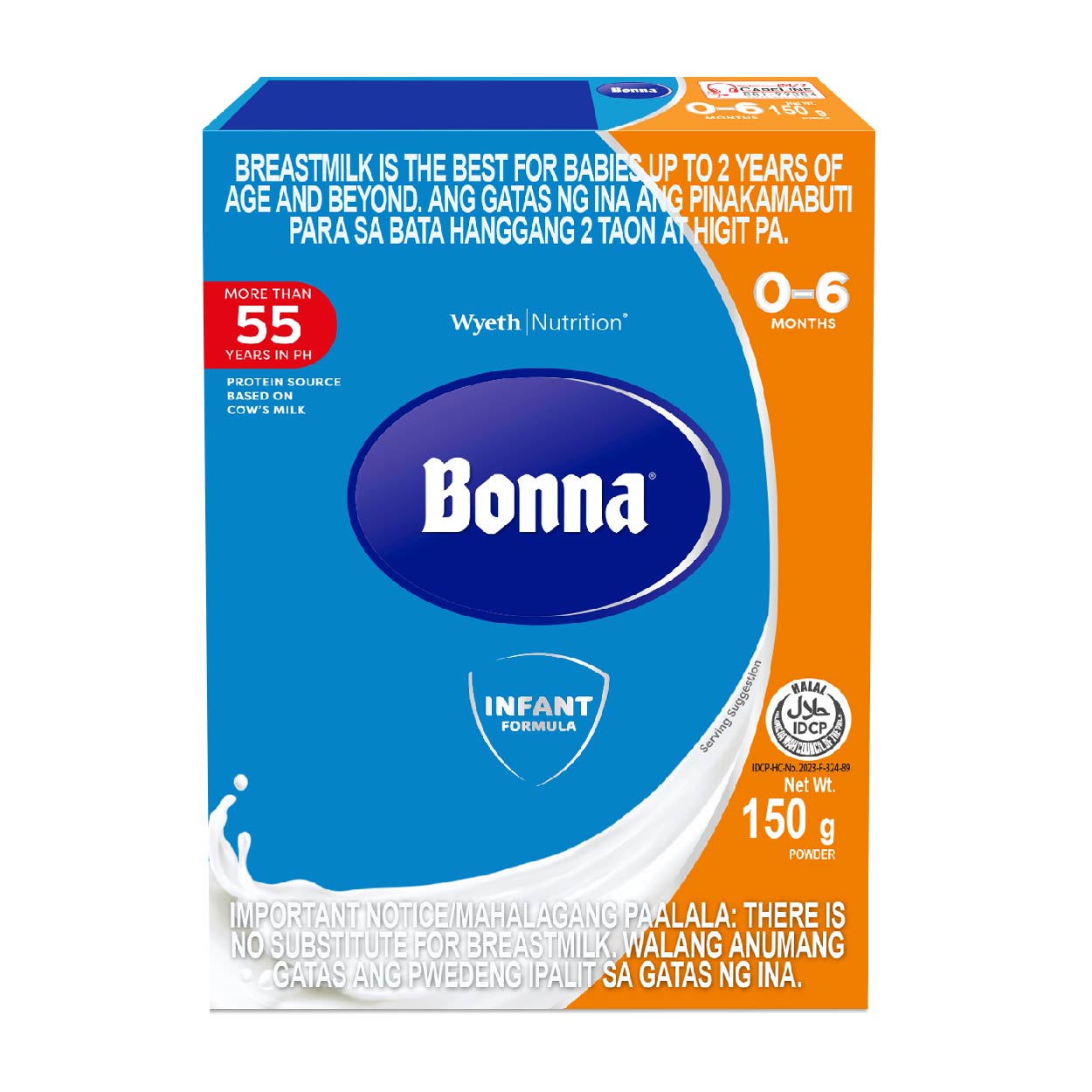Bonna Infant Formula 0-6 months 150g – Ever Supermarket