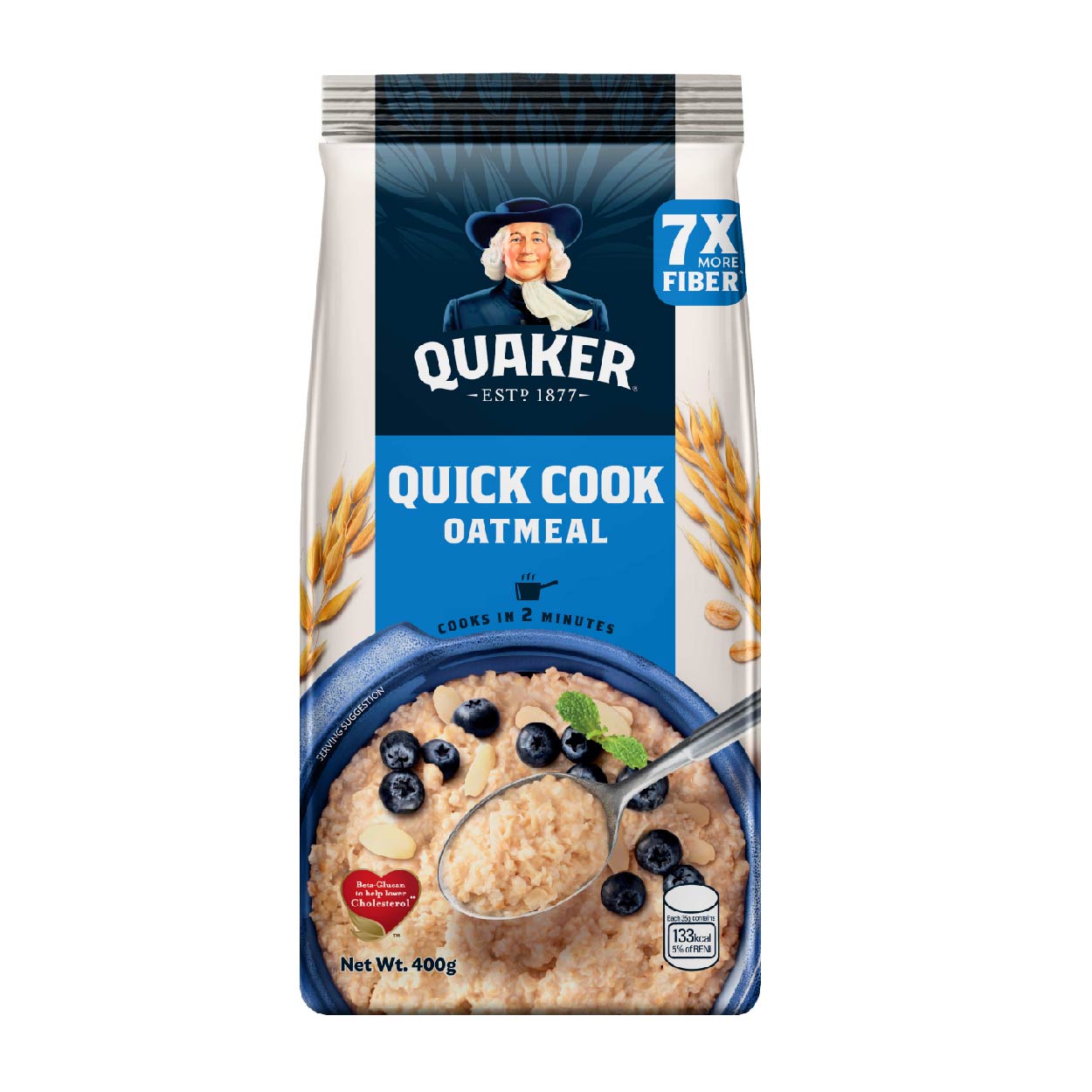 Quaker Quick Cook Oatmeal Foil 400g – Ever Supermarket