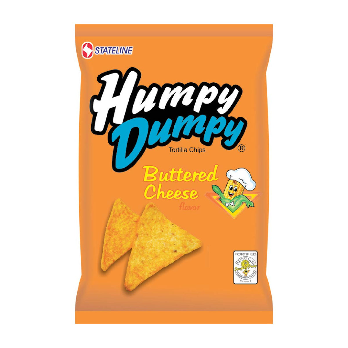 Humpy Dumpy Tortilla Chips Buttered Cheese 110g