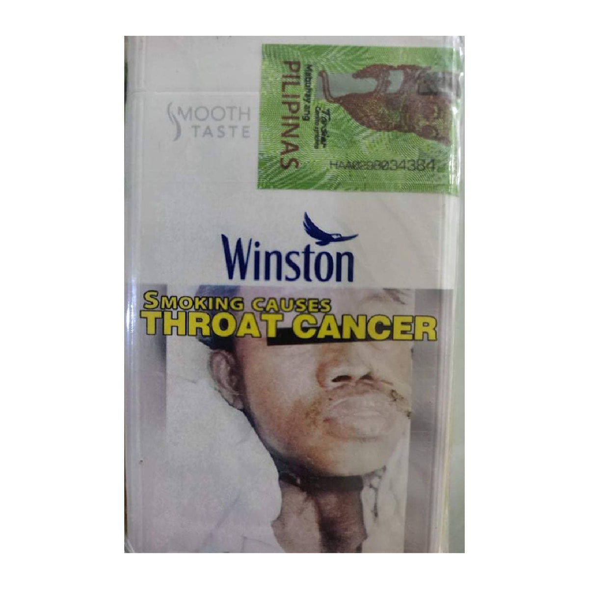 Winston Lights Cigarette Smooth Taste Flip Top 20s