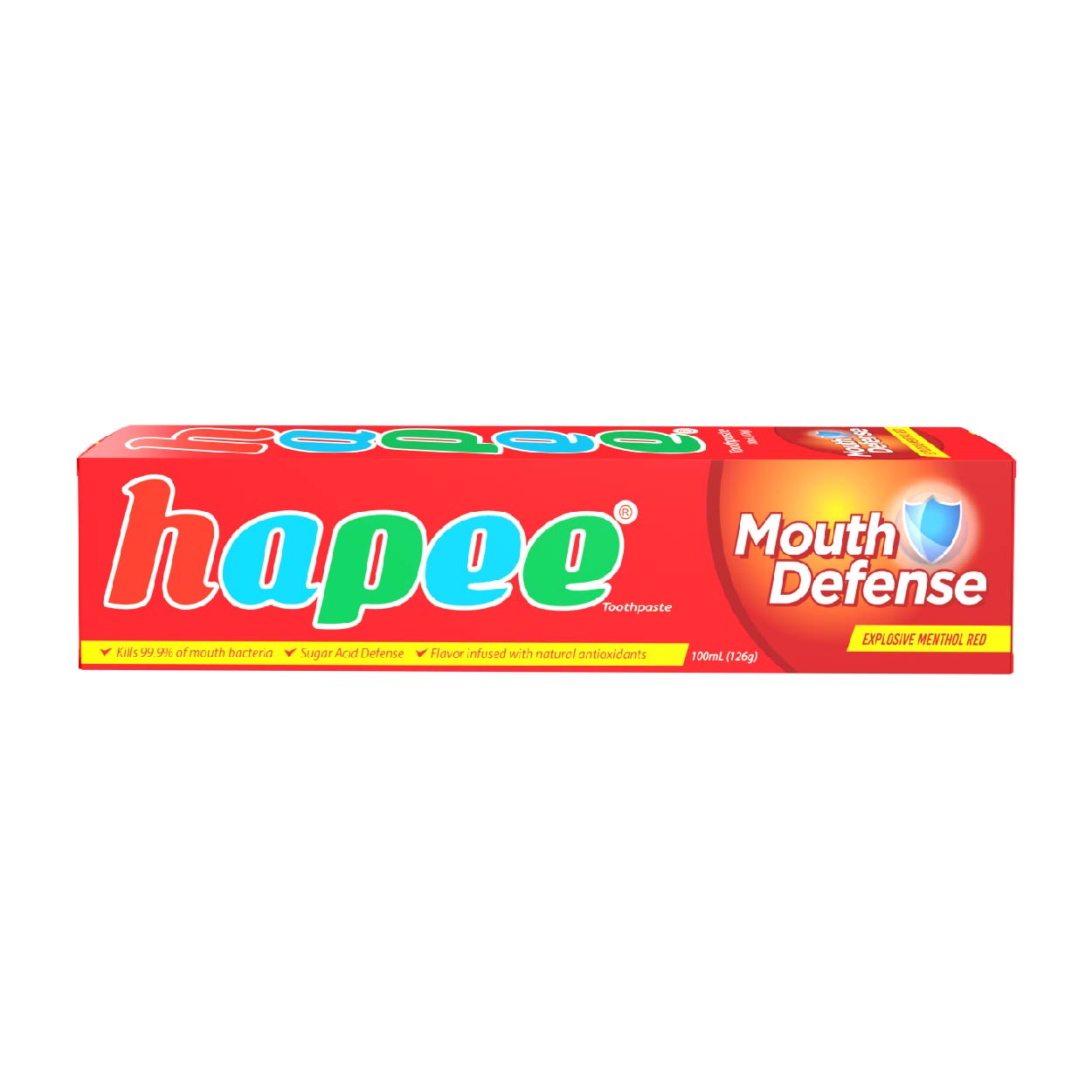 Hapee Toothpaste Explosive Menthol Red 100ml – Ever Supermarket