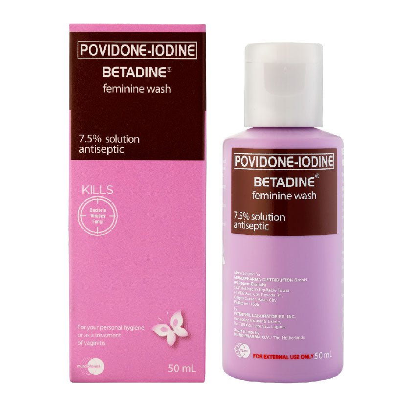 Betadine Feminine Wash Antiseptic 50ml – Ever Supermarket