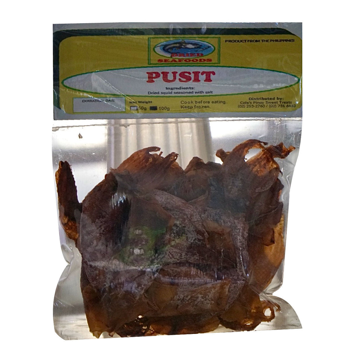 Coles Dried Seafoods Pusit 100g